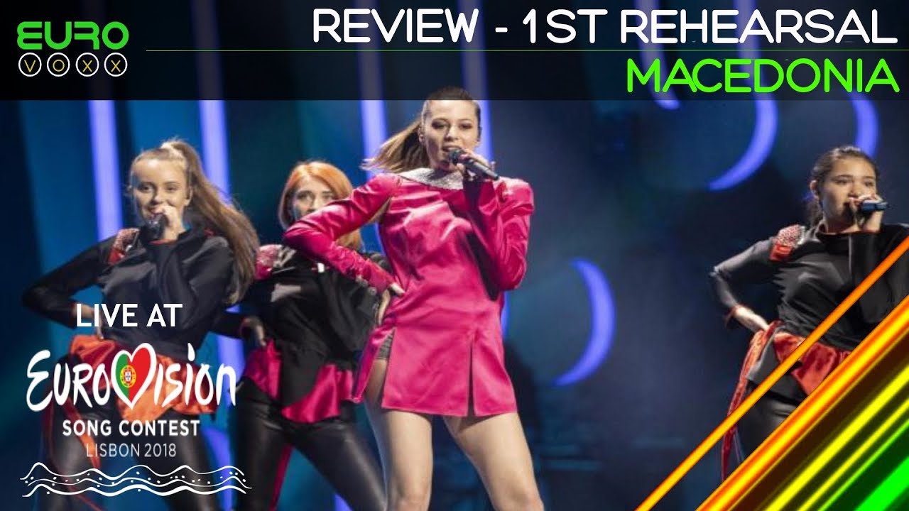Eye Cue - Lost and Found 1st rehearsal (Review) | Macedonia Eurovision ...