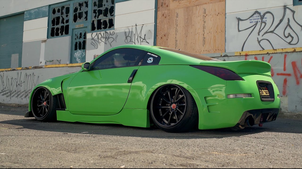 Bagged Nissan 350Z | @Flowz33_ (4K) - YouTube