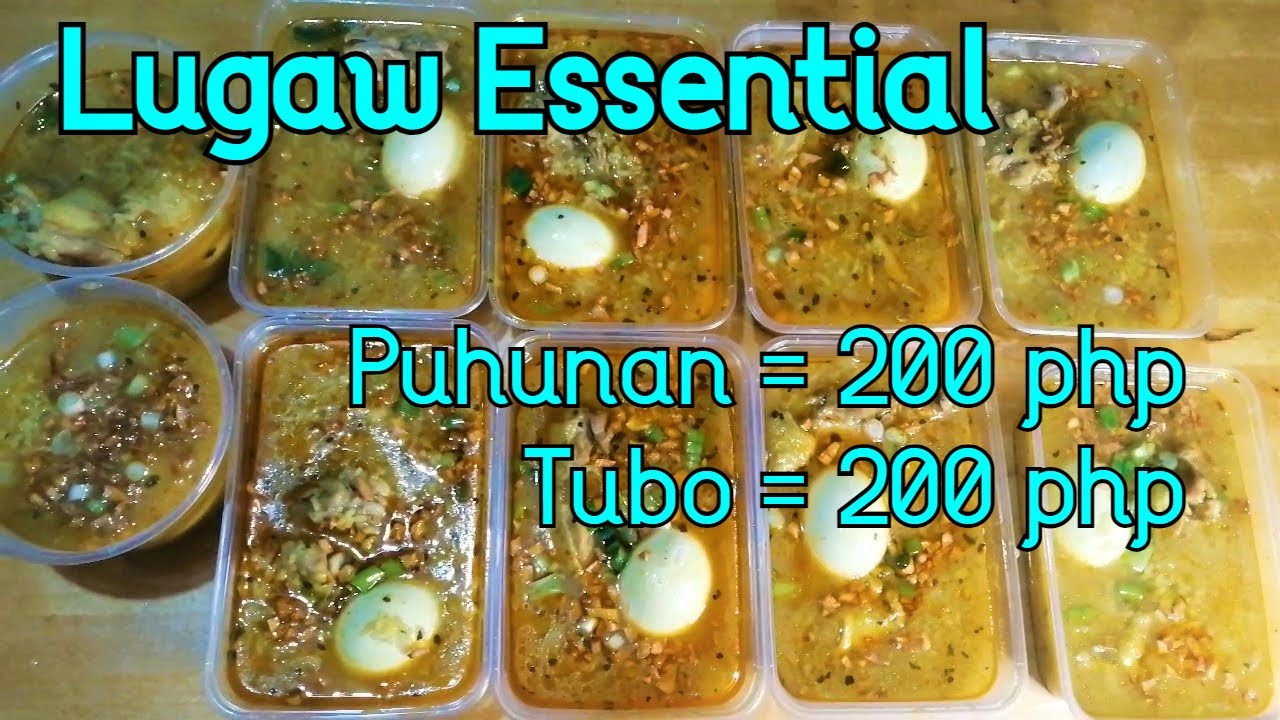 Lugaw | Lugaw Essential | Chicken Goto | Pang Negosyong Pagkain - YouTube