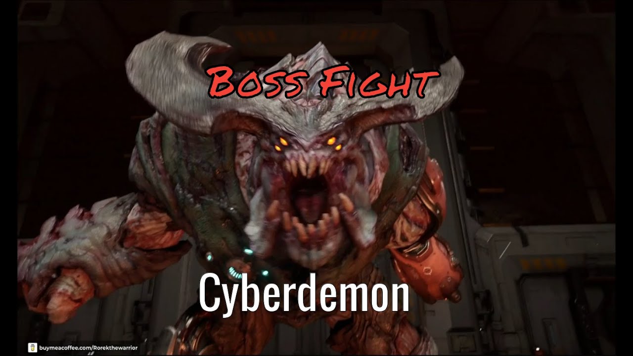 Boss Fight - Cyberdemon | DOOM 2016 - YouTube