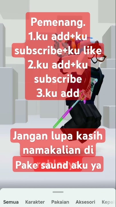 Ikut ya ngerayain 50 subscriber ku #art #roblox @R1mmYT - YouTube