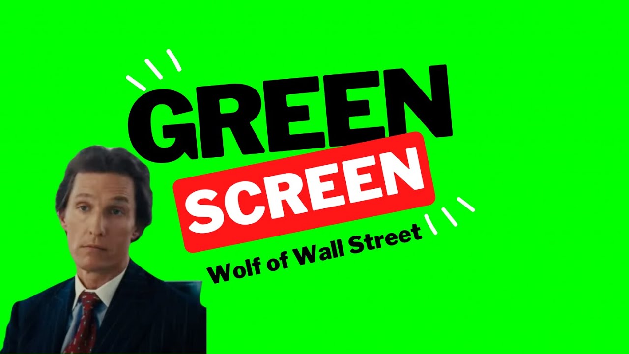 Green Screen Template Video - Wolf of Wall Street - Rookie Numbers ...