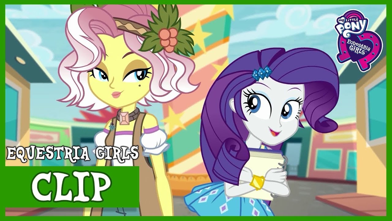 Rarity Meets Vignette Valencia | MLP: Equestria Girls | Rollercoaster ...