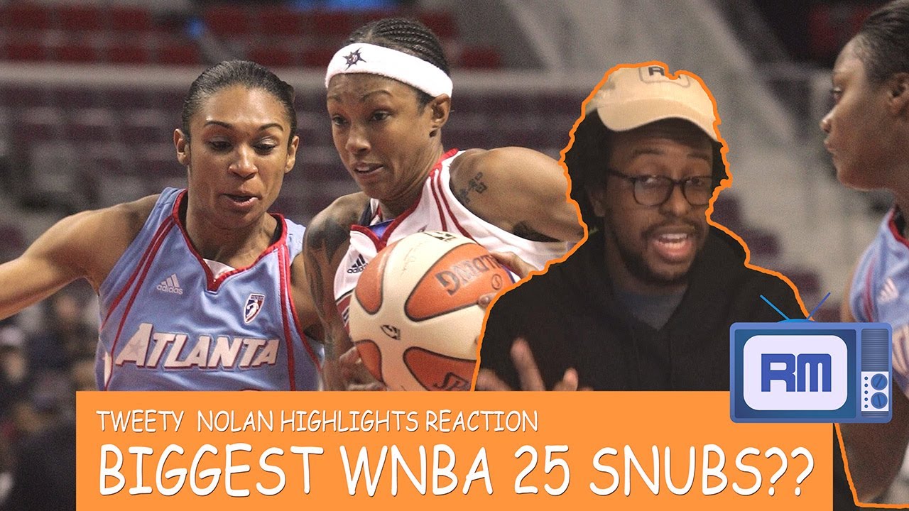 Tweety Nolan Detroit Shock Highlights Reaction | Biggest WNBA25 Snub ...