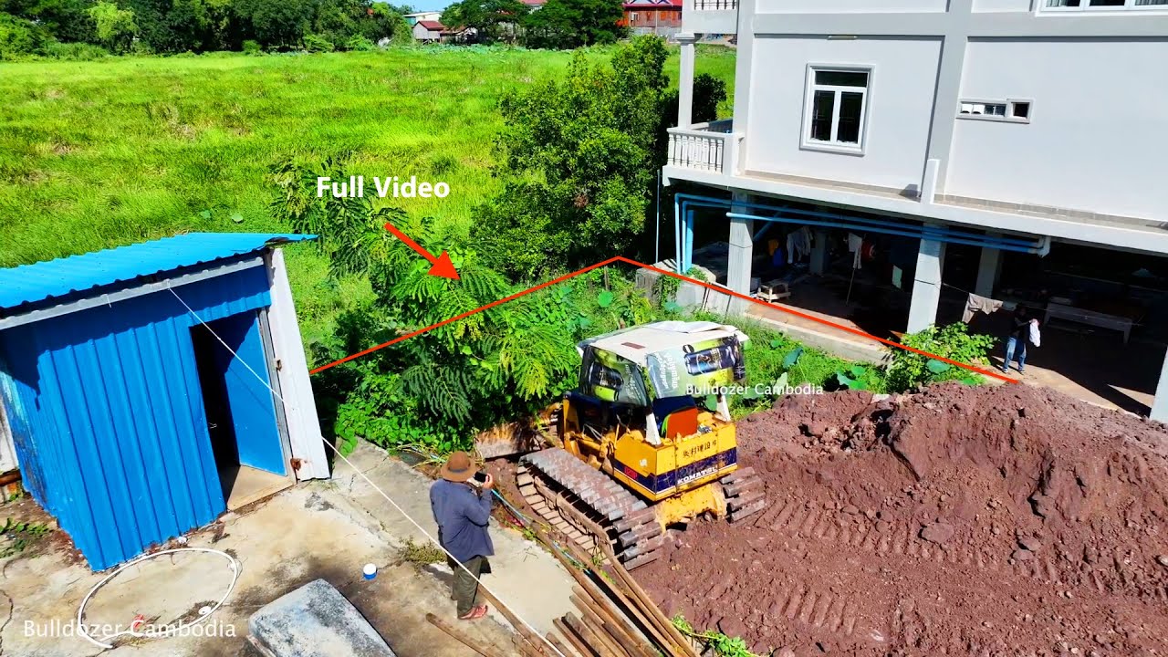 Full video !! Unexpected new project underway to push land to fill forest land - YouTube