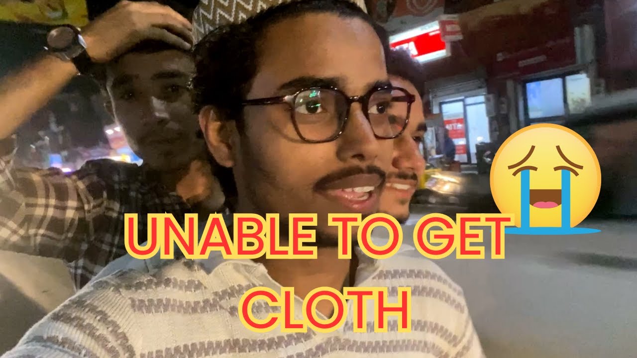 HAME CLOTH NAHI MILA | Crowded Market Struggle! Searching for Kurta but ...