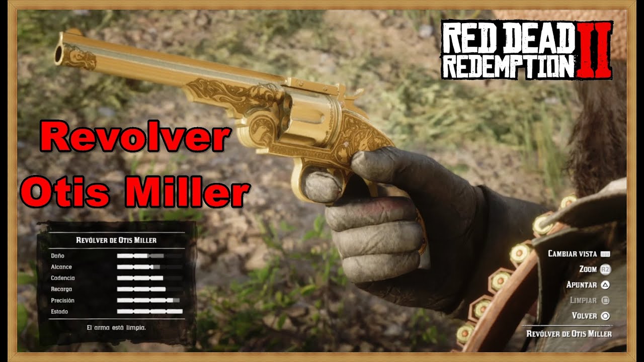 Revolver Otis Miller | Red Dead Redemption 2 - YouTube