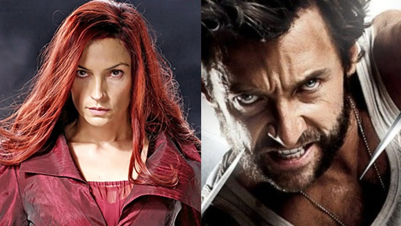 Jean Grey vs Wolverine (Famke Janssen vs Hugh Jackman) - YouTube