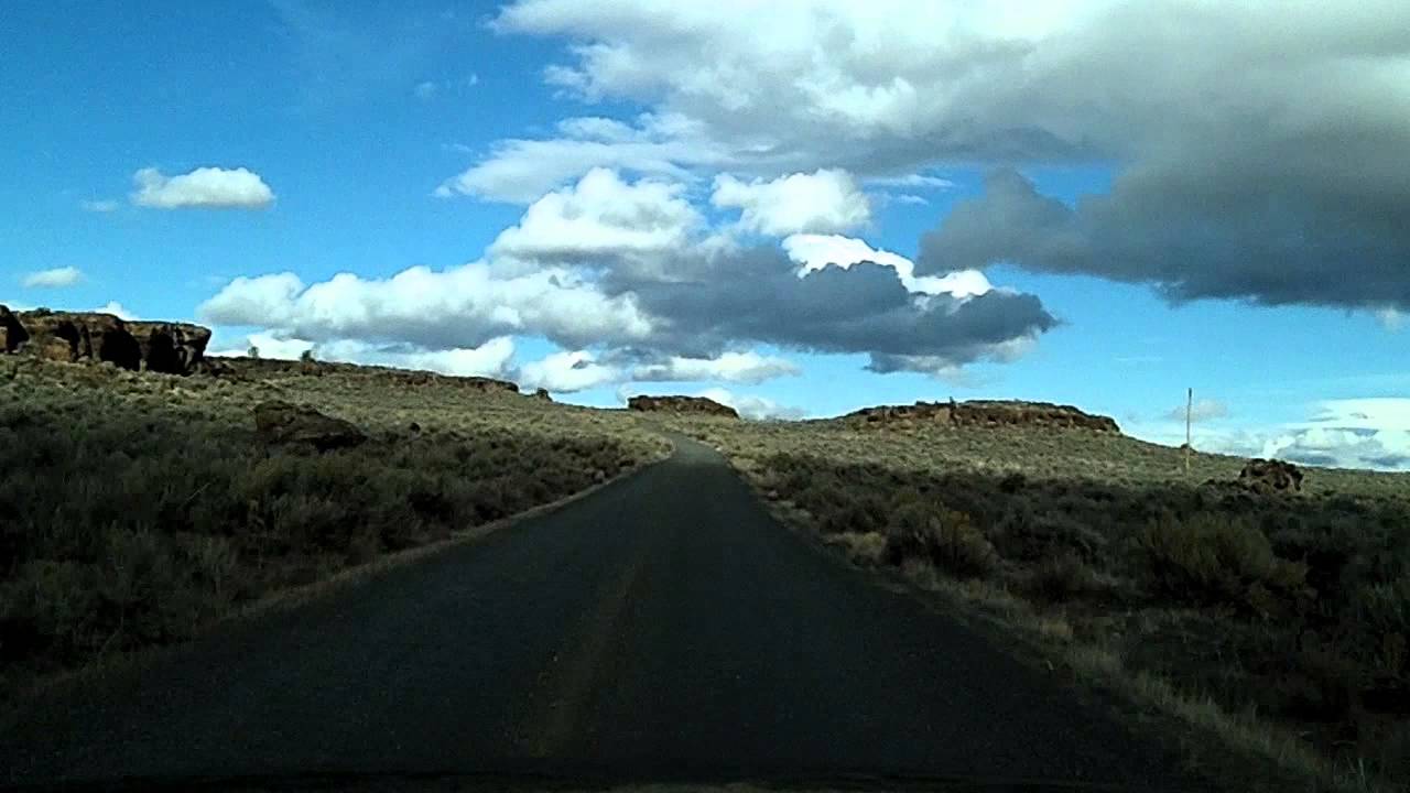 Oregon Outback Dashcam: Route 205 South from Burns, to Diamond - YouTube