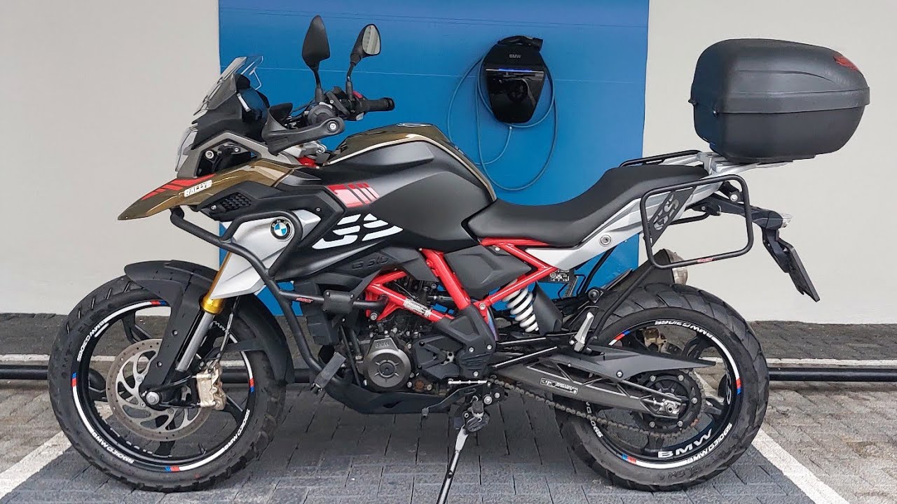 BMW G 310 GS Rallye 2023 - Acessórios Instalados - YouTube