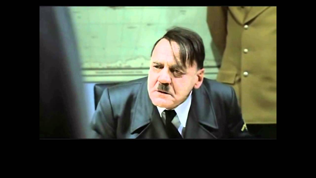 Hitler original bunker scene (original German subtitles) - YouTube