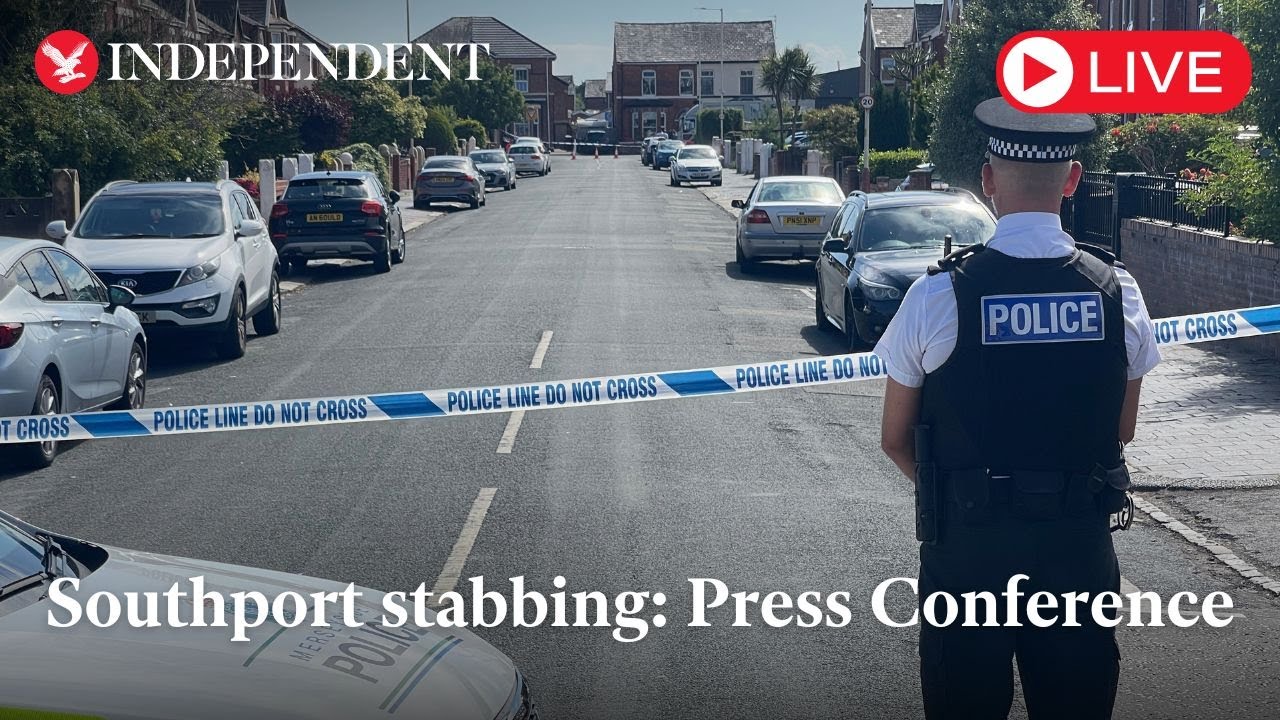 Live: Police hold Southport stabbing news conference - YouTube