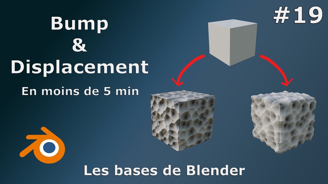 Comment ajouter du relief à ma texture? Bump Displace - Les bases de ...