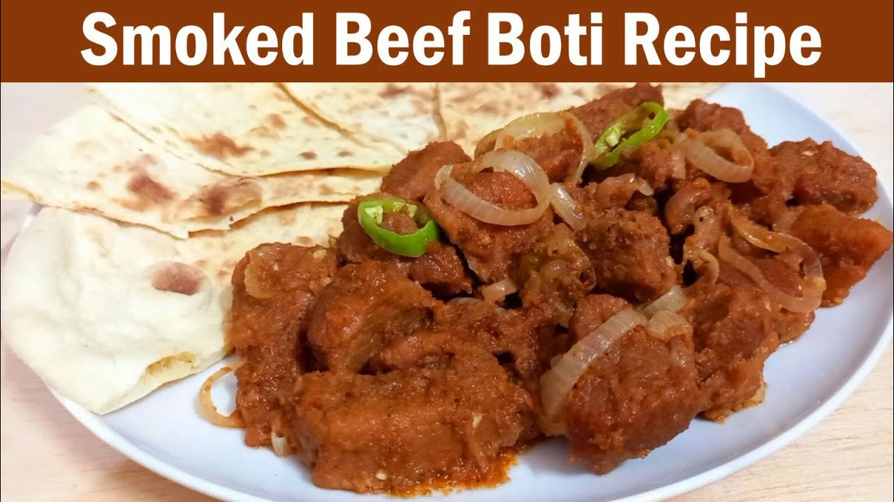 Easy Smoked Beef Boti Recipe by Family Recipes - YouTube
