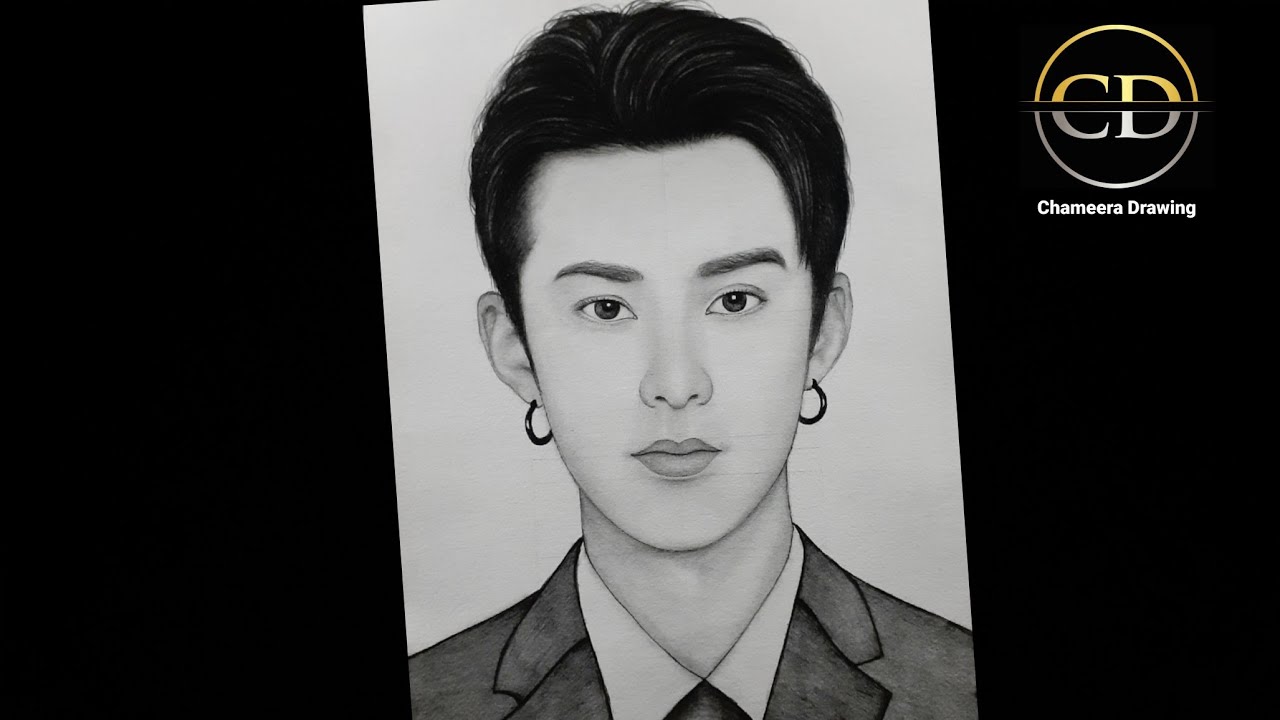 How to draw actor "Dylan Wang" || step by step Pencil Drawing ||Easy ...