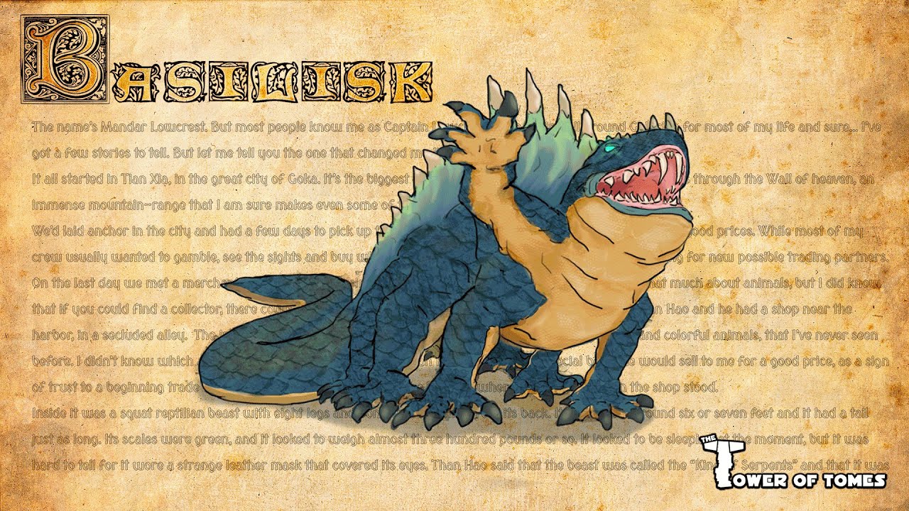 Monster Stories - Basilisk - YouTube