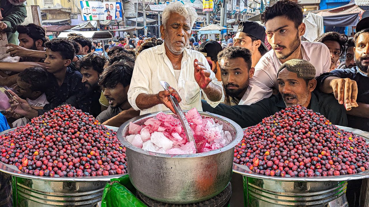 REFRESHING FALSA JUICE | 70 YEARS HARDWORKING OLD MAN SELLING FALSA ...