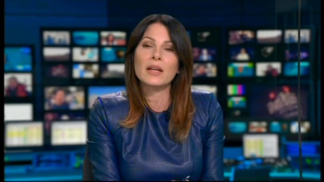 LUCREZIA MILLARINI ABSOLUTELY STUNNING IN LEATHER(EVENING) WOW WOW WOW ...
