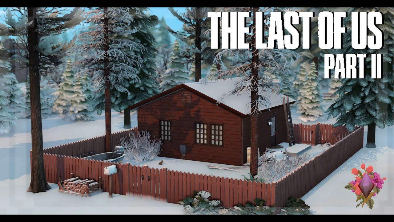 ellie's house - TLOU part 2 (no cc) | sims 4 speedbuild | prod. rafiki ...