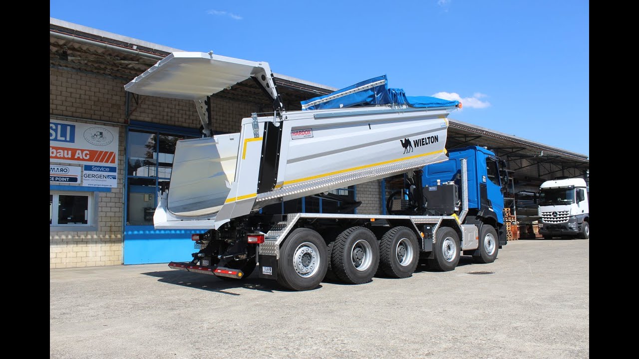 Wielton 5-Achs Rückwärtskipper mit Wechselsystem #1 / Nüssli ...