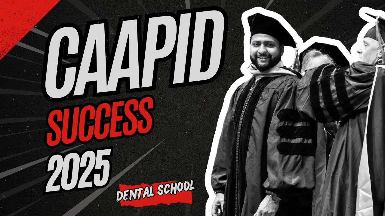 Succeed in ADEA CAAPID 2025| Dental Schools - YouTube