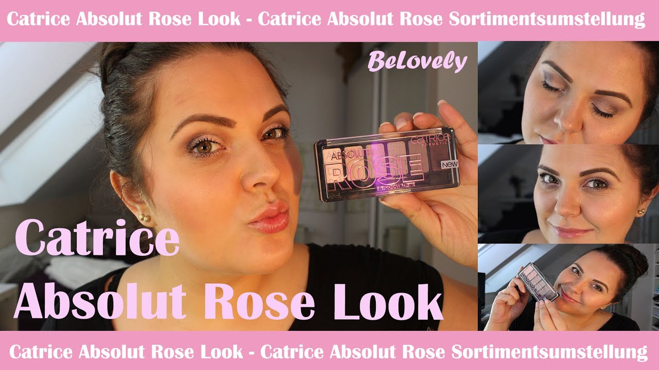 Catrice Absolut Rose Look - First Impressions by Belovely - YouTube