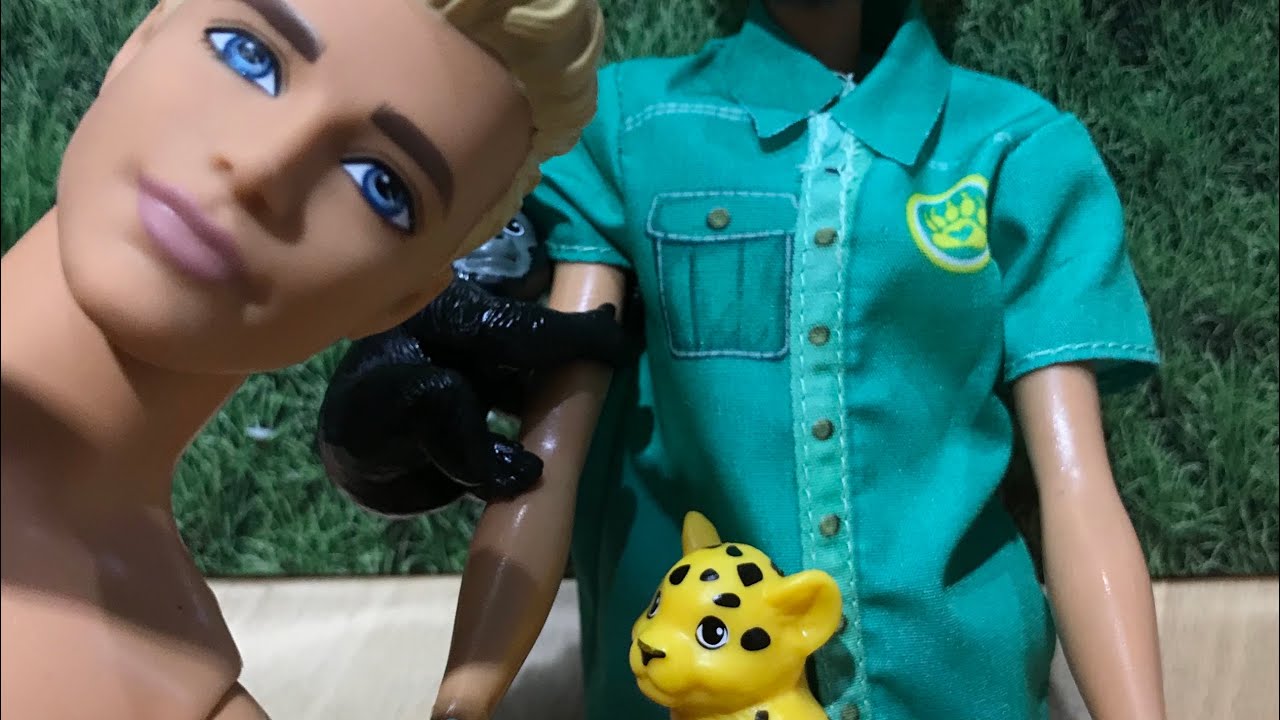 Ken Wildlife Vet Doll - YouTube
