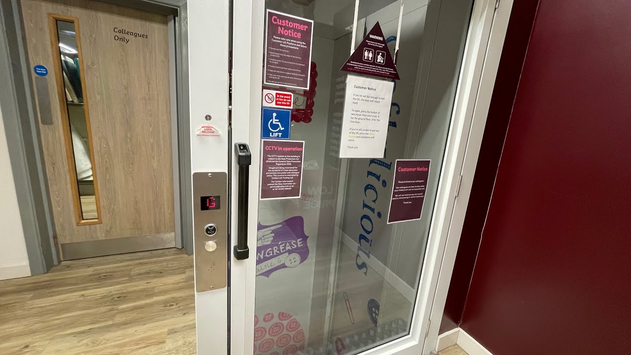Phoenix Platform Lift @ Hobbycraft @ Telford Bridge Retail Park In ...