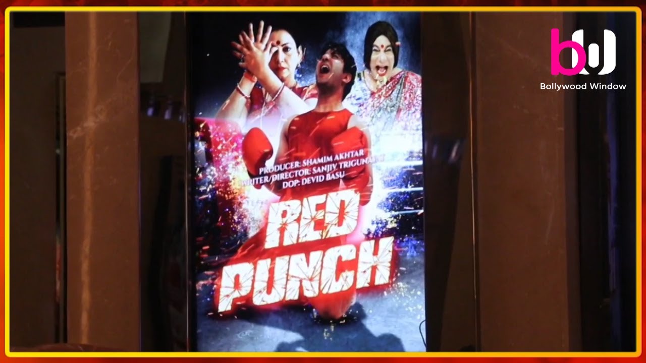 Hindi film Red Punch first look launch in PVR | Bollywood Window - YouTube