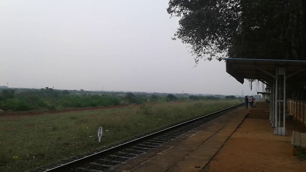 16861 PDY (Pondicherry) to CAPE (Kanyakumari) weekly express - YouTube