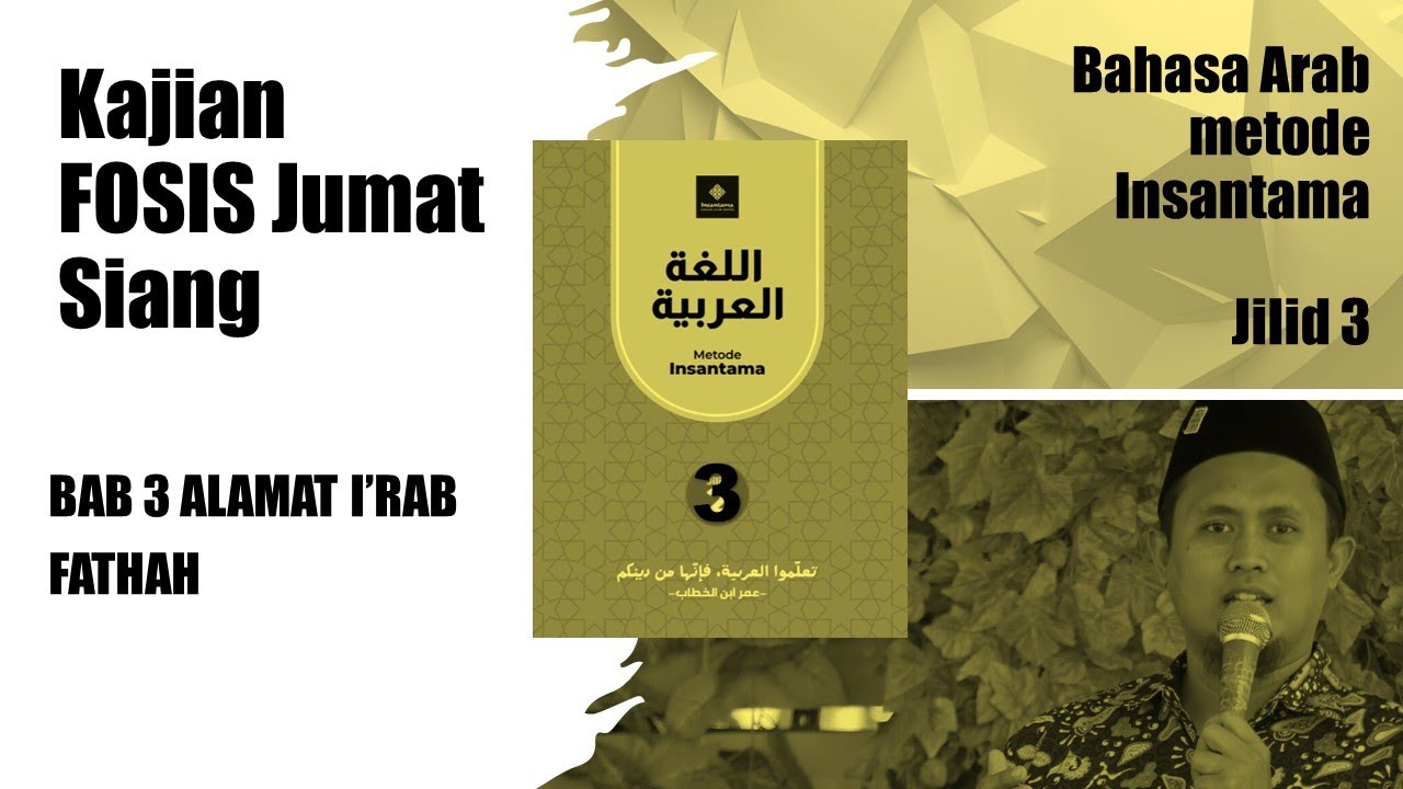 bab 3 alamat irab nashab asli(fathah) - YouTube