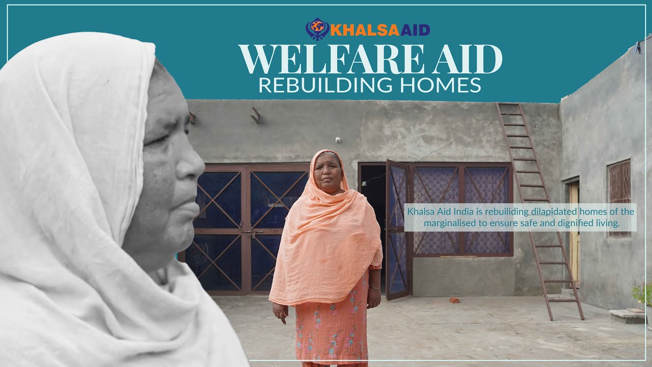 Story of Inderjeet Kaur Ji - House Rebuild Project - Khalsa Aid - YouTube