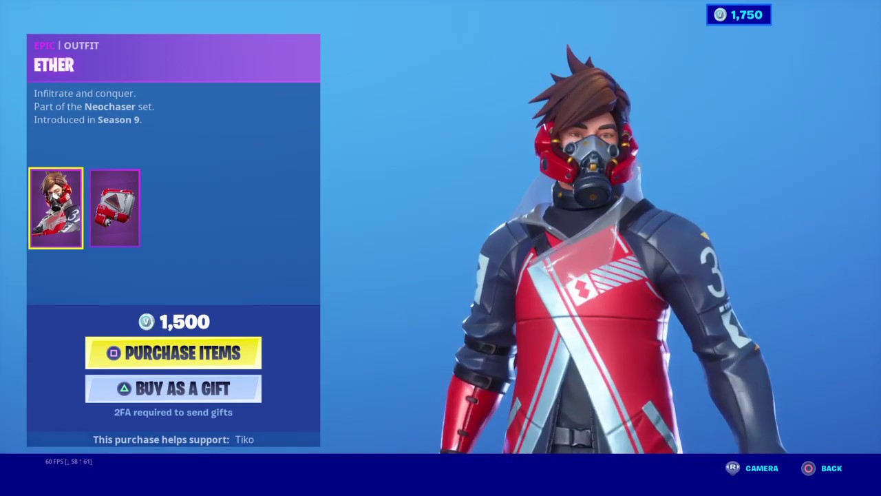 Fortnite Item Shop ETHER'S BACK - YouTube