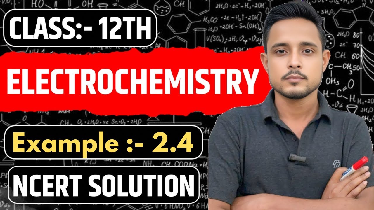 🔴 chemistry NCERT example 2.4 class 12 | example 2.4 class 12 chemistry ...