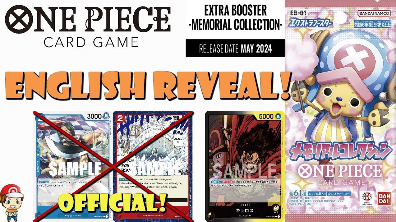 Special One Piece Tcg Set Officially Revealed Eb 01 Ban List Update One Piece Tcg News