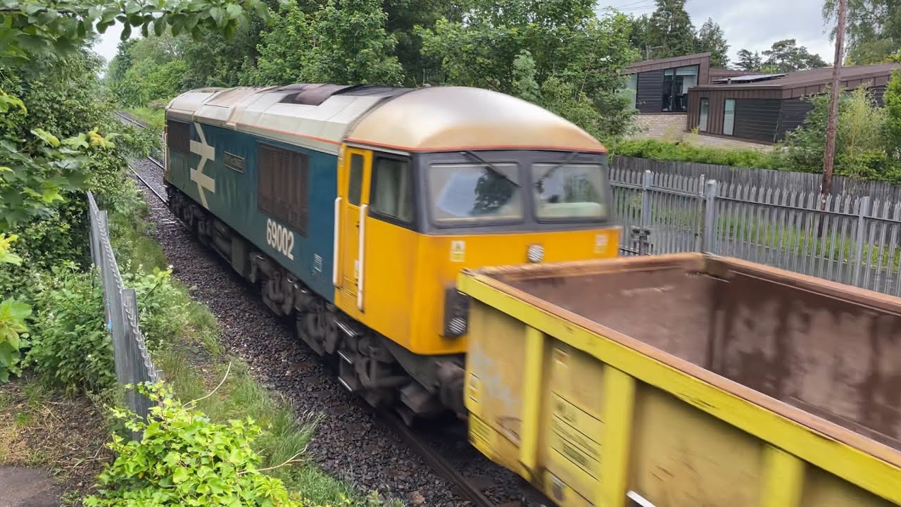 Class 69 | 69002 ‘Bob Tiller CM&EE’ | GB Railfreight - GBRf - YouTube