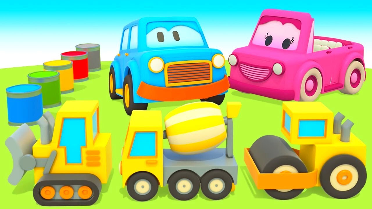 Construction Vehicles - The Kids' Picture Show (Fun & Educational ...