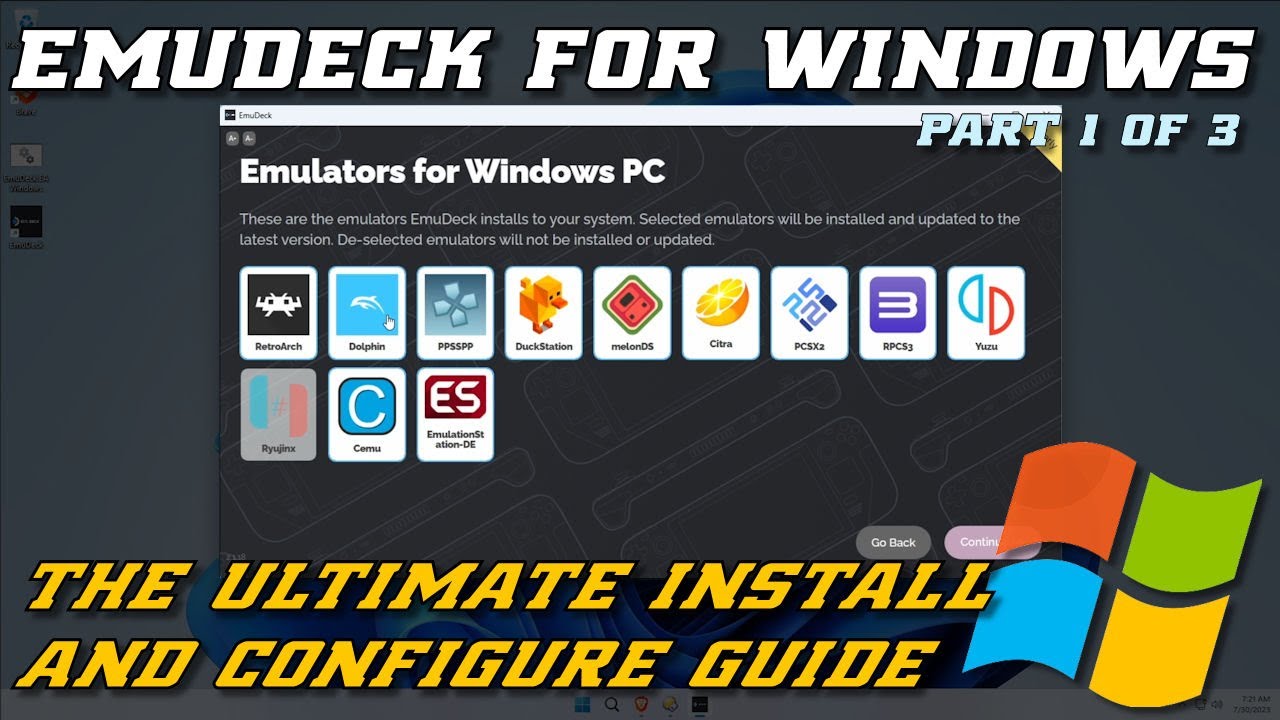 EmuDeck for Windows: The Ultimate Comprehensive Tutorial (Part 1 of 3 ...
