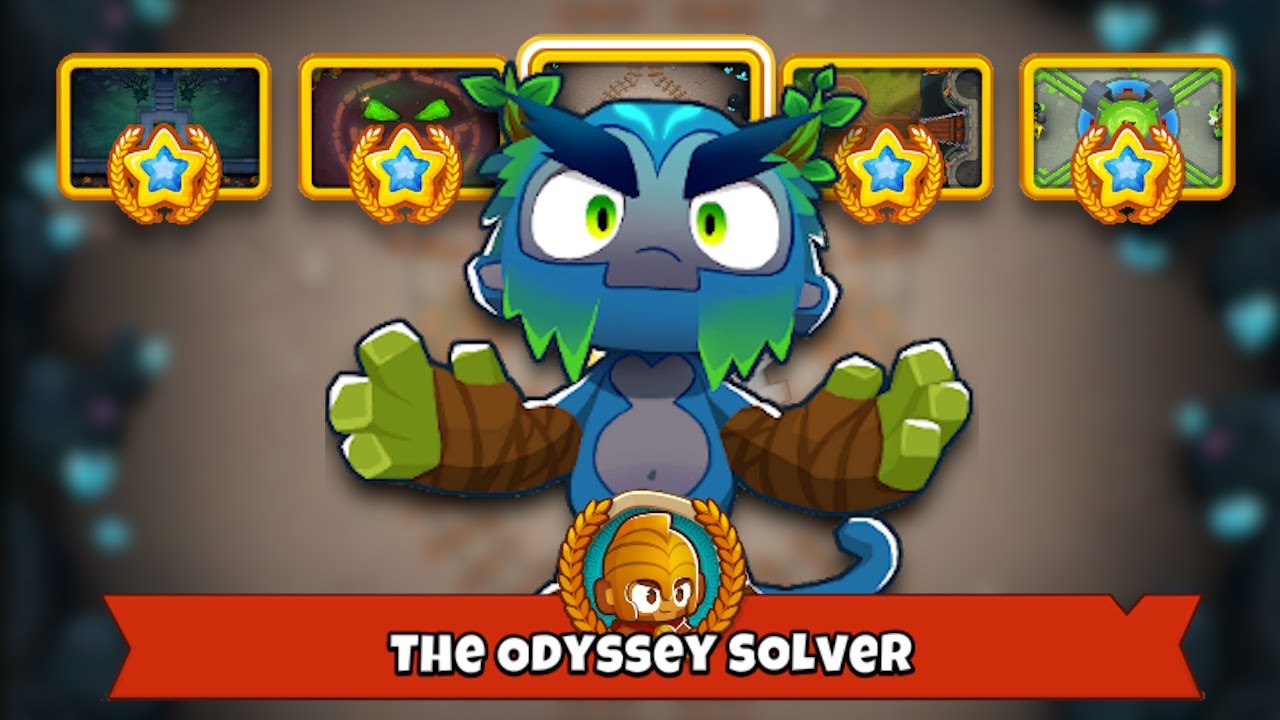 The Odyssey Solver [Hard Odyssey] [🚫 Monkey Knowledge] Walkthrough/Guide | Bloons TD6 - YouTube