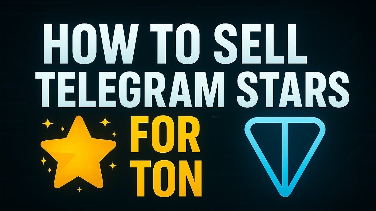 NEW! HOW TO SELL TELEGRAM STARS FOR TON - YouTube