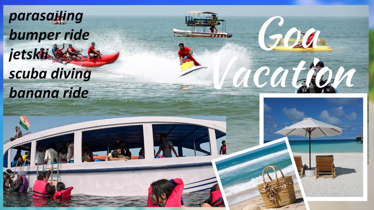 Water sports in goa |🤽🤽 banana ride parasailing & scuba||🏂# ...