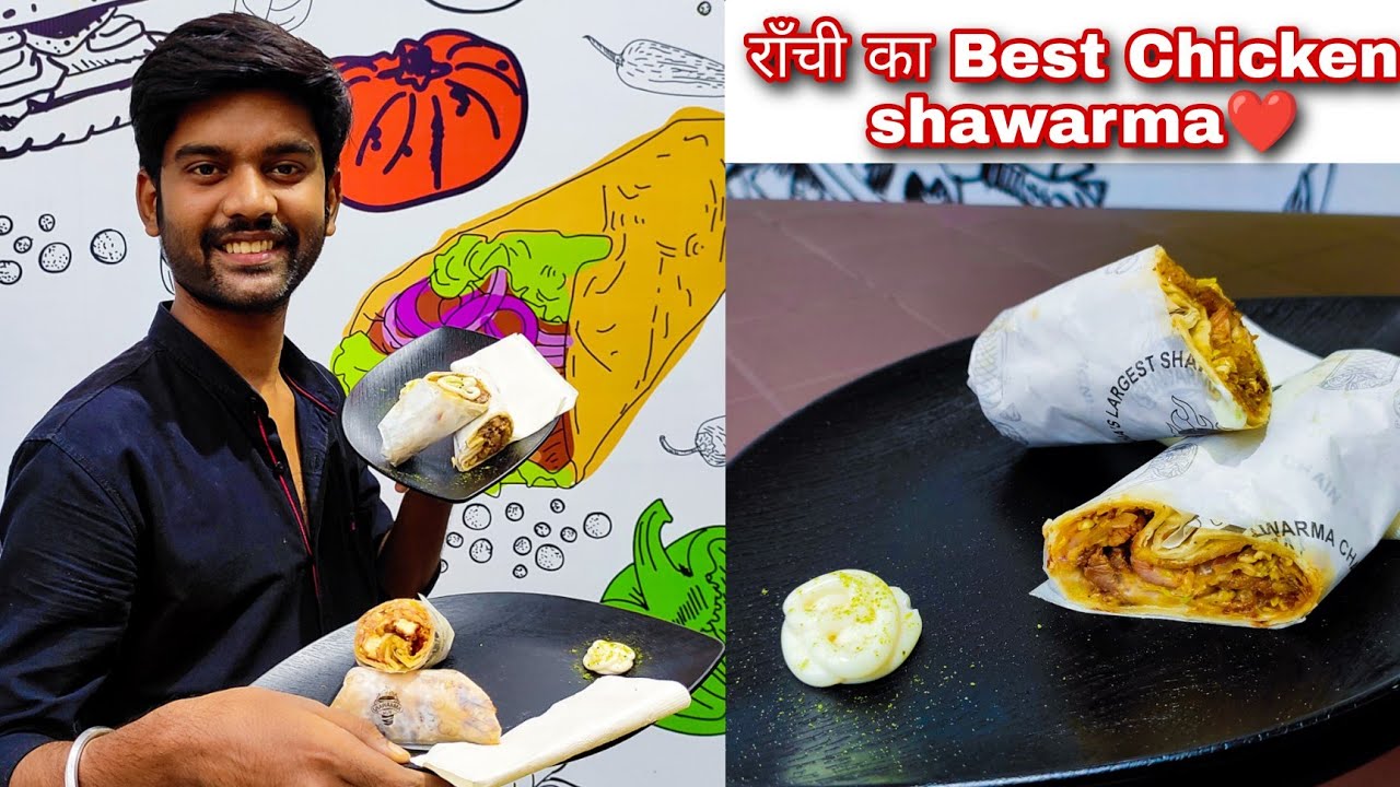Best street style CHICKEN SHAWARMA 🫔 | Shawarma Hut - YouTube