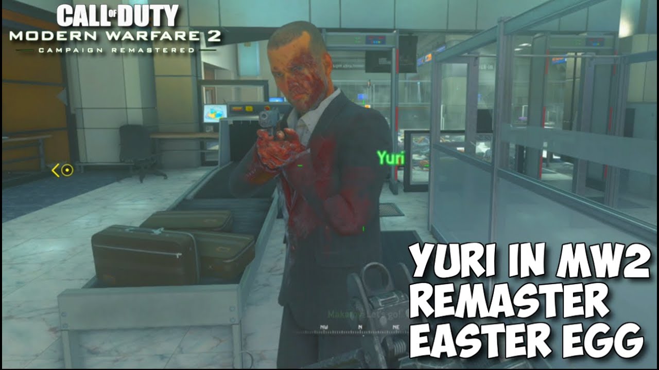 Yuri Easter Egg In Modern Warfare 2 Remastered - YouTube