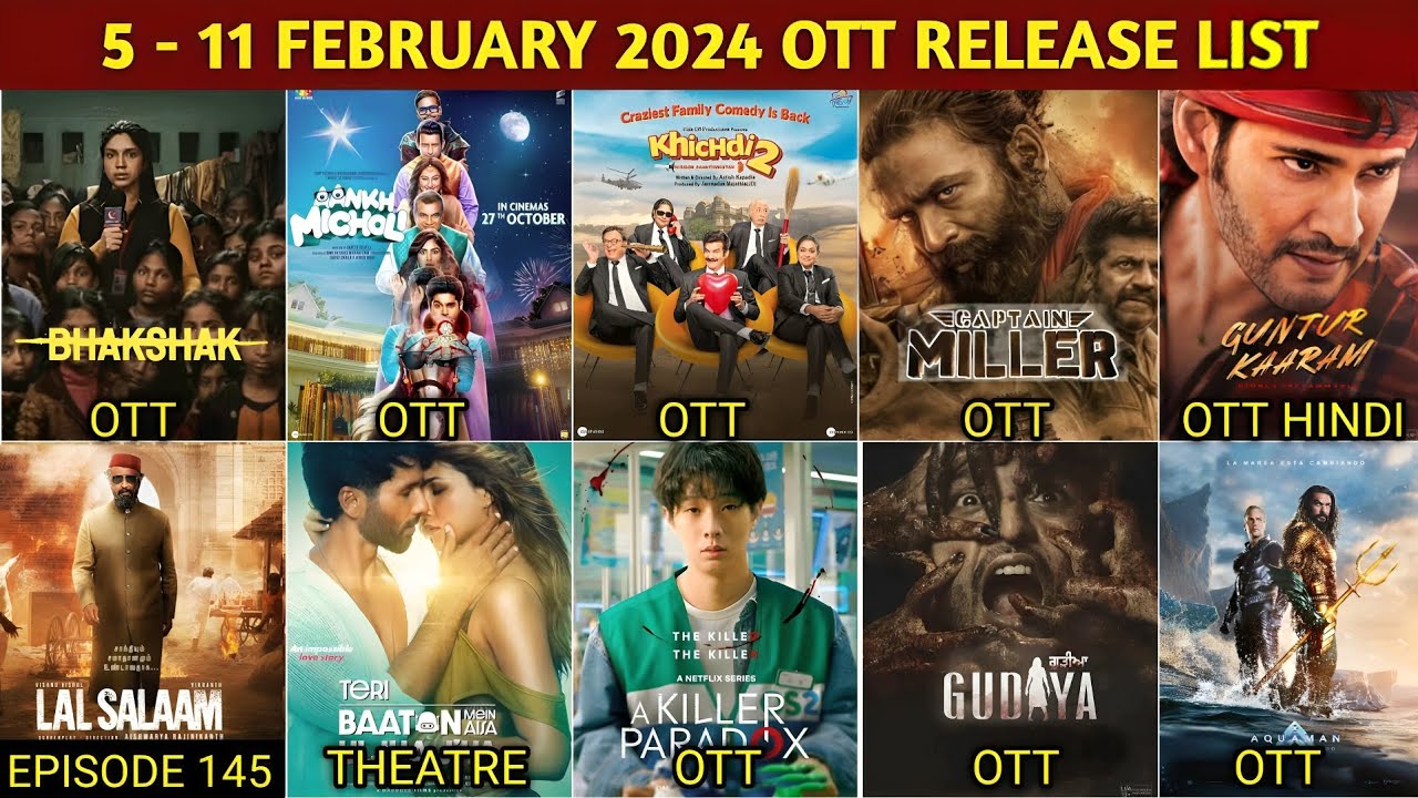 This Week 5 - 11 February OTT Movies & Web Series Release List ...