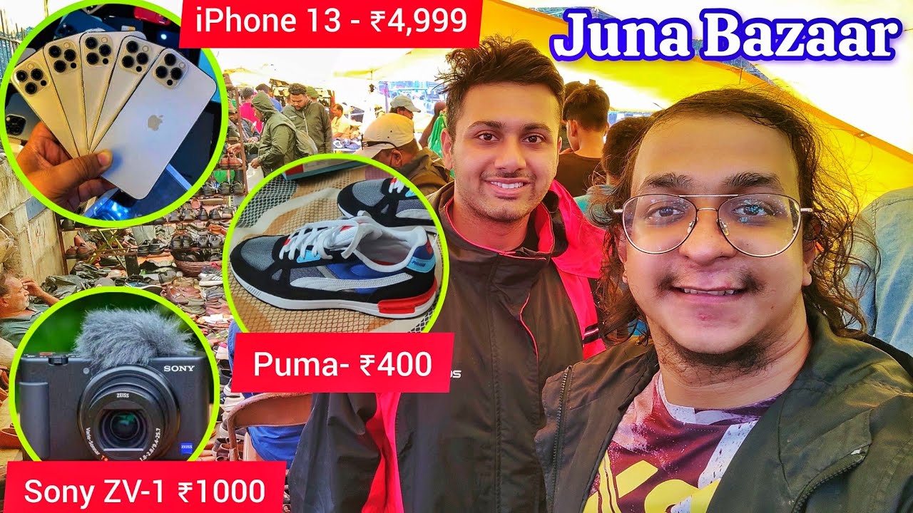 Juna Bazaar/Chor Bazaar *Cheapest Market* in Mangalwar Peth | Pune ...