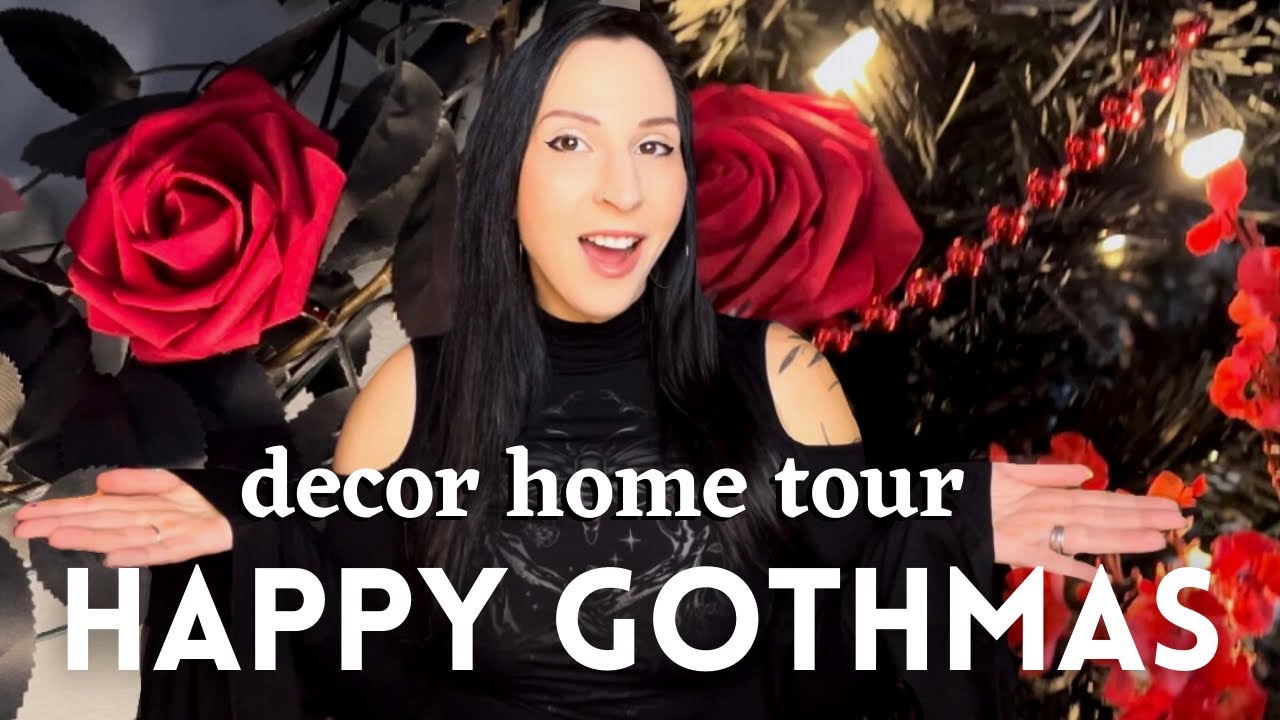 HAPPY GOTHMAS! | Decor Home Tour #homedecor #holiday #decoration # ...