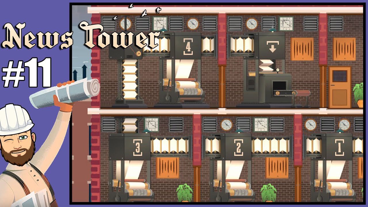 Adding Our 4th Page - News Tower #11 - Early Access - YouTube
