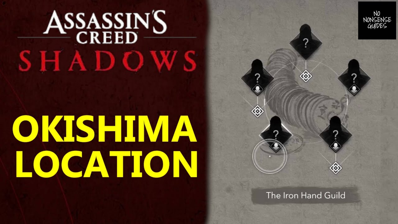 AC Shadows Okishima Location - Find and Inspect the Missing Ship - YouTube