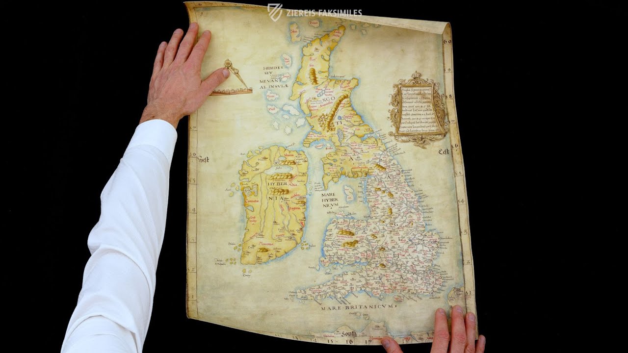 KING HENRY'S MAP OF THE BRITISH ISLES - Browsing Facsimile Editions (4K ...