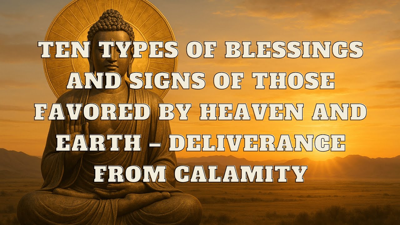 Ten Types of Blessings and Signs of Those Favored by Heaven and Earth ...